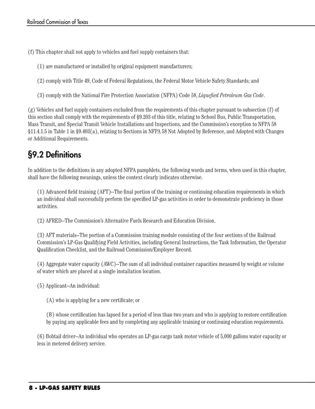 Lpg gas safety rules | PDF | Law