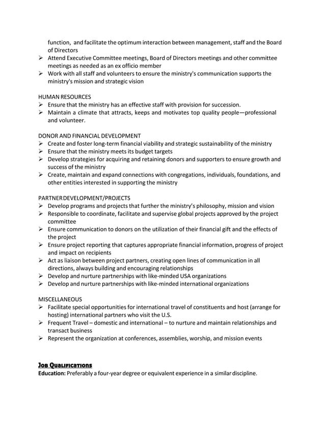 LPGM Executive Director | PDF | Executive Leadership & Management ...