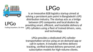 New product Development process of LPG Business | PPTX