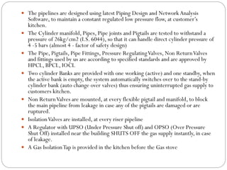 Lpg reticulated gas system (cylinder bank) digital energy | PDF