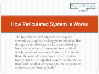 Lpg reticulated gas system (cylinder bank) digital energy | PDF