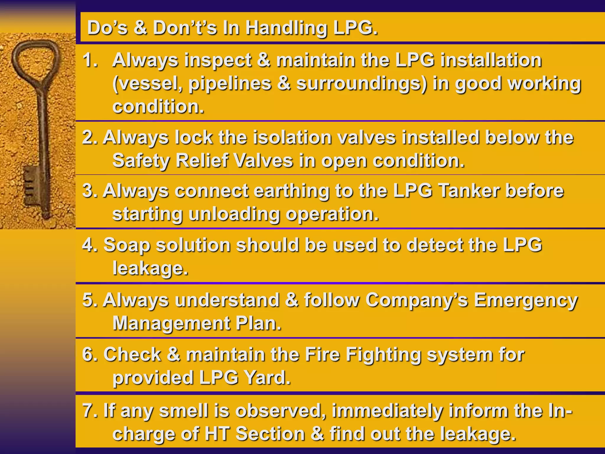 Lpg safety | PPT
