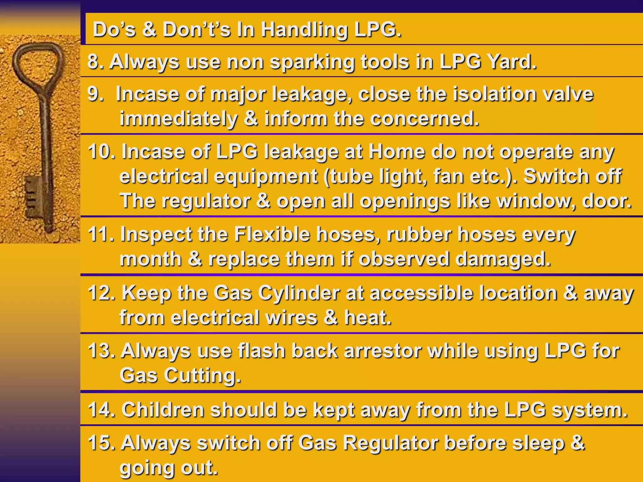 Lpg safety | PPT