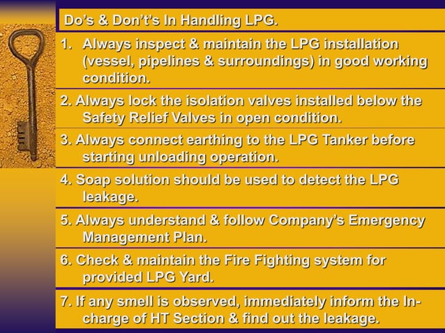 Lpg safety | PPT | Chemistry | Science