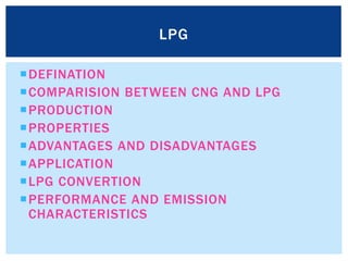Lpg | PPTX