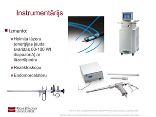 Labdabīga prostatas hiperplāzija. HoLEP | PPT