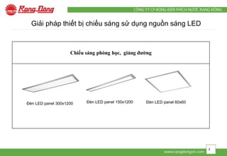 Đèn LED trong chiếu sáng trong lớp học | PDF