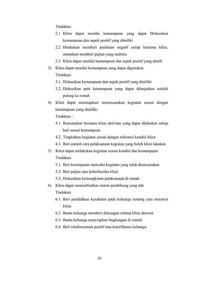 laporan pendahuluan harga diri rendah | DOC