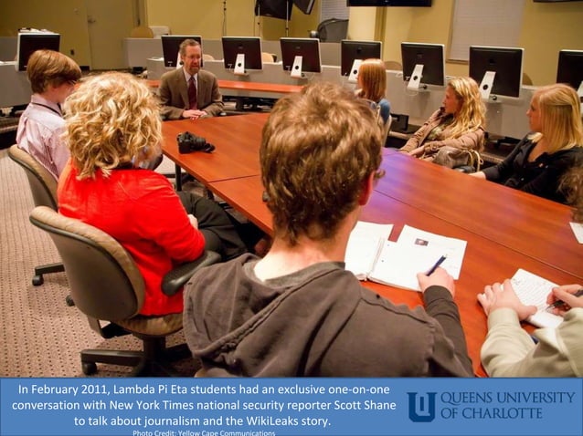 Lambda Pi Eta at Queens University of Charlotte | PPT