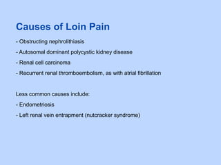 Loin Pain Hematuria Syndrome | PPT