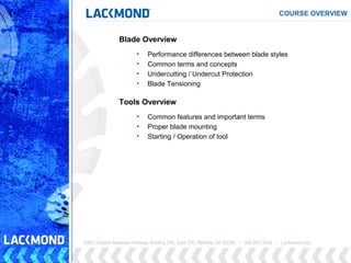 Lpi cutting training | PPT