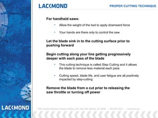 Cutting training module | PPT