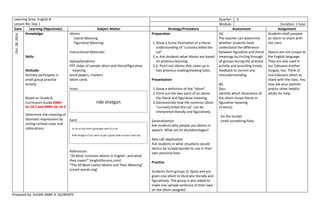 Lesson Plan: Idioms | DOCX