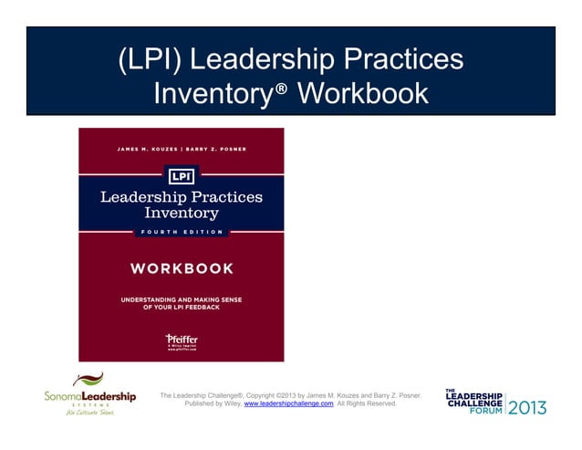 Creating a Leadership Development Plan with The Leadership Practices ...