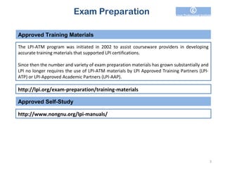 Lpi lição 01 exam 101 objectives | PPT