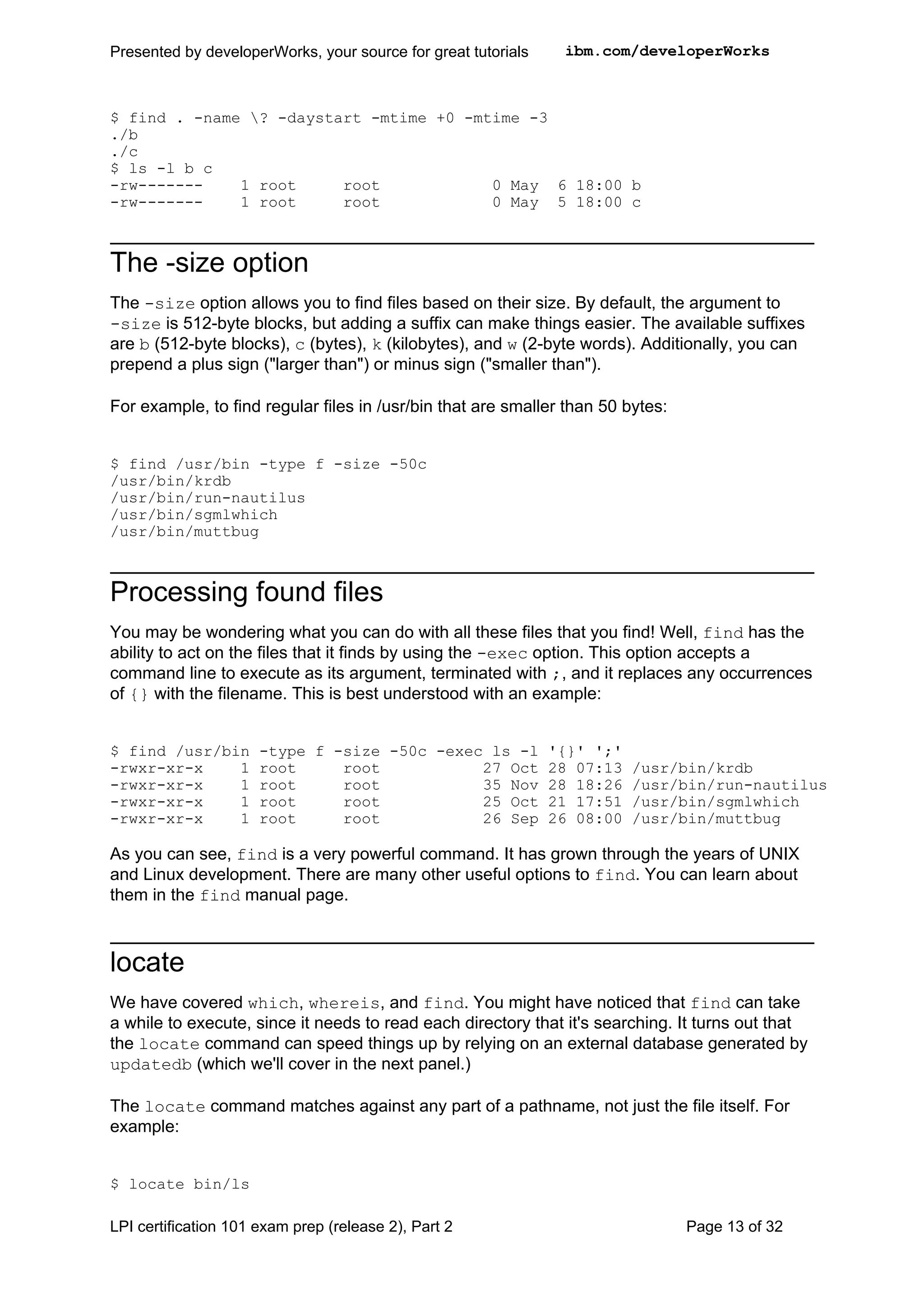 Lpi Part 2 Basic Administration | PDF