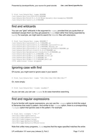 Lpi Part 2 Basic Administration | PDF