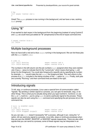 Lpi Part 2 Basic Administration | PDF | Operating Systems | Computer Software and Applications