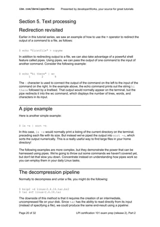 Lpi Part 2 Basic Administration | PDF | Operating Systems | Computer Software and Applications