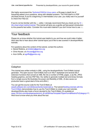 Lpi Part 2 Basic Administration | PDF