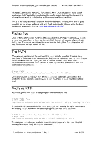 Lpi Part 2 Basic Administration | PDF