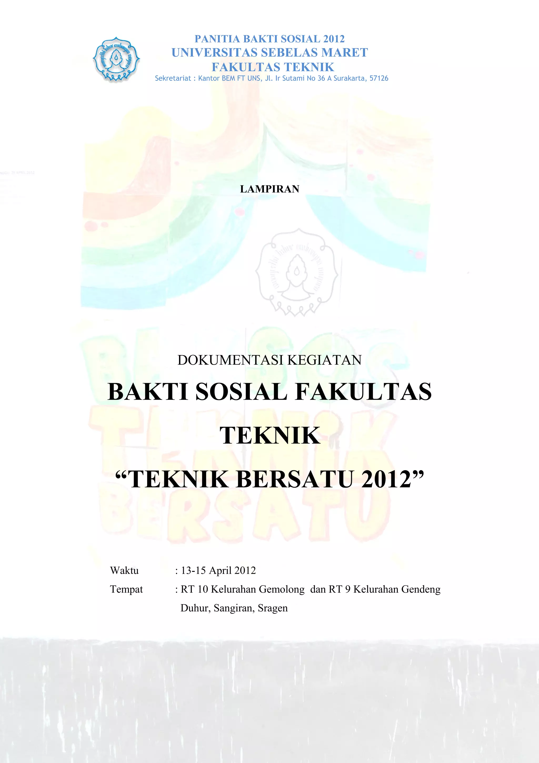 Lpj baksos-2012 | PDF