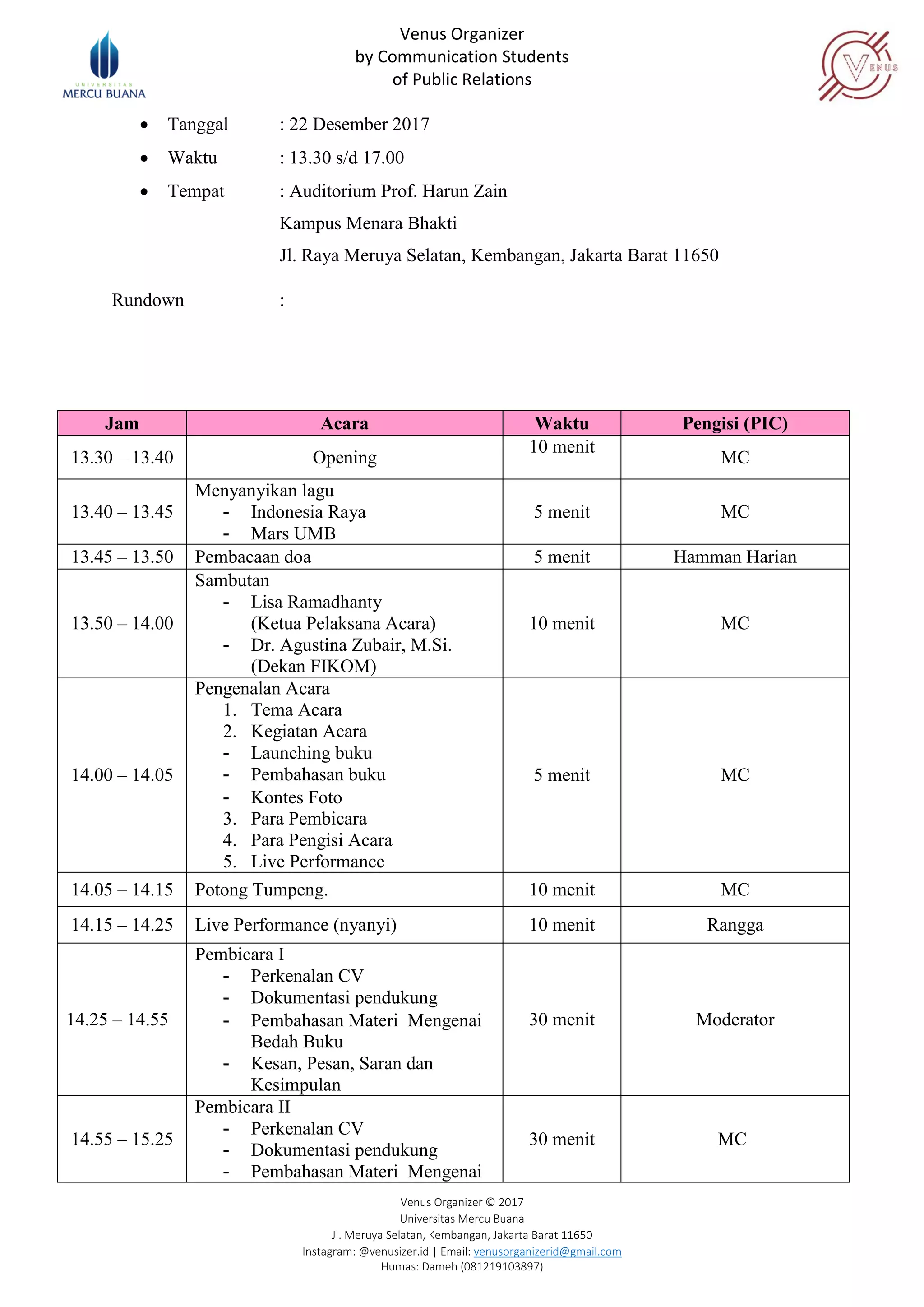 Laporan Pertanggungjawaban (LPJ) Acara | PDF