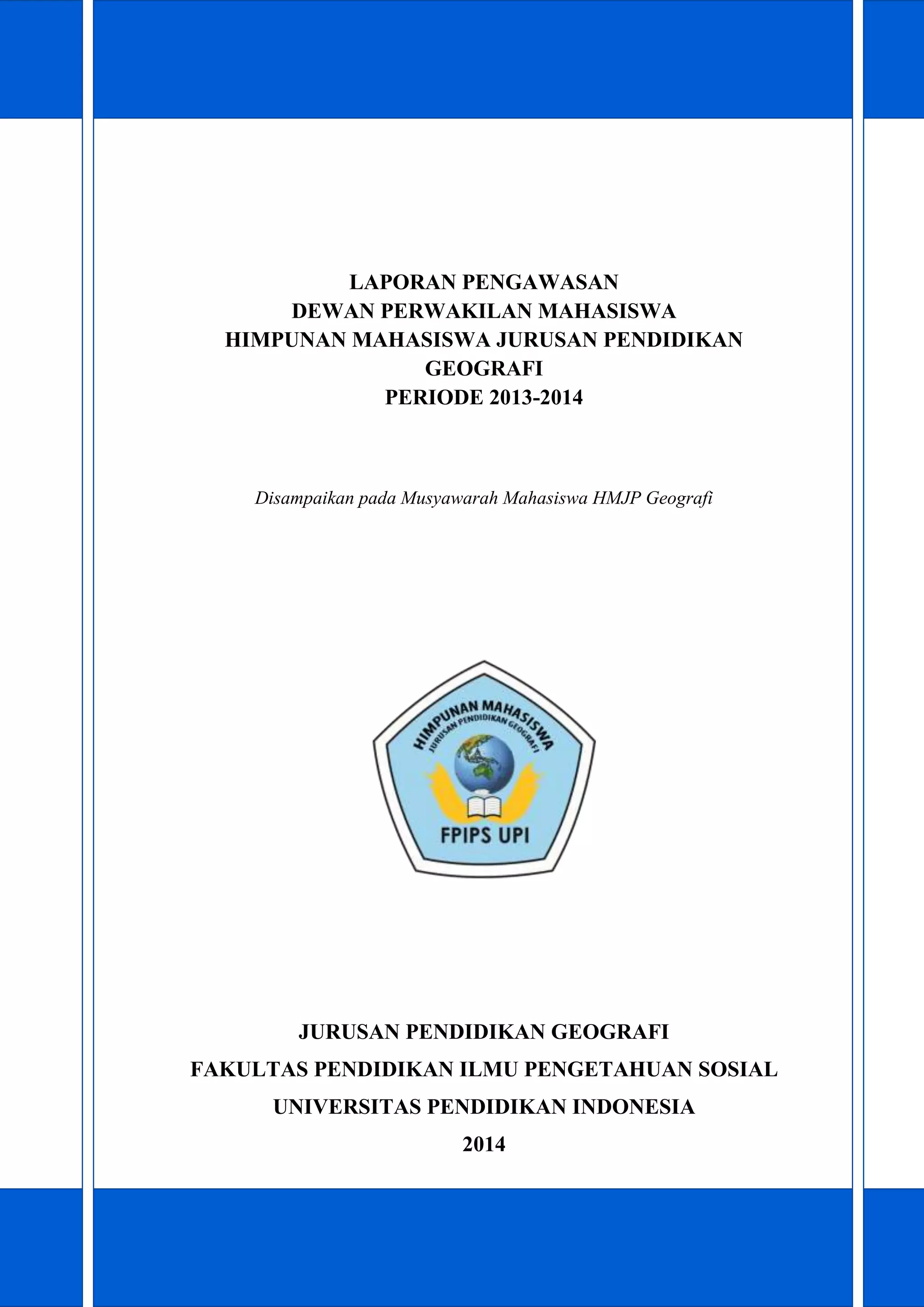 LPJ DPM Geografi 2014 | DOCX