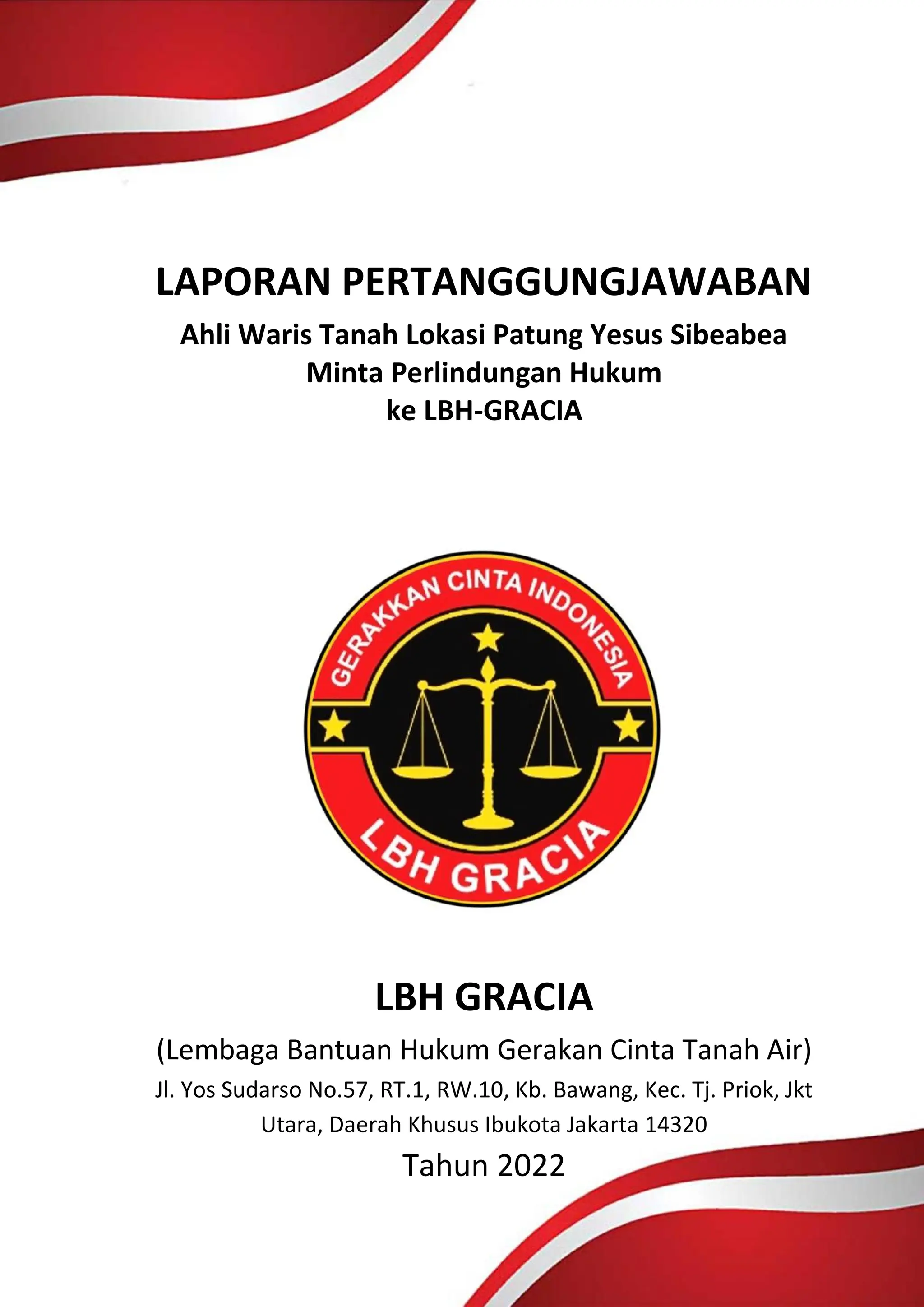 LPJ LBH Gracia. 2022.pdf, Yongky Susanto | PDF