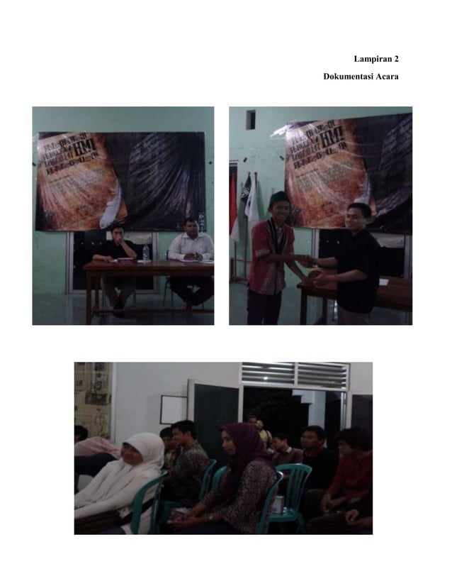 Lpj pelantikan | PDF