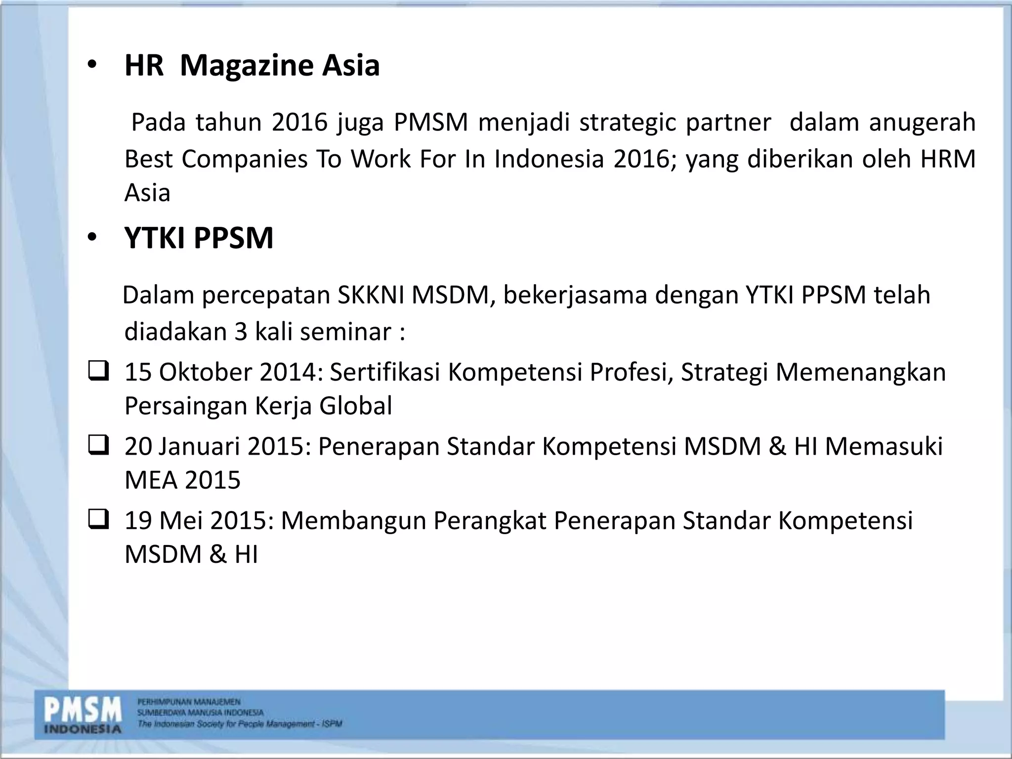 PMSM Laporan Pertanggungjawaban 2013 2016 revised | PPT