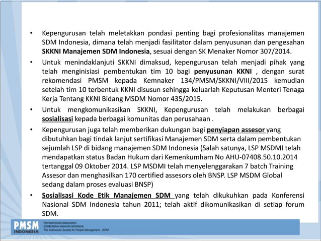 PMSM Laporan Pertanggungjawaban 2013 2016 revised | PPT