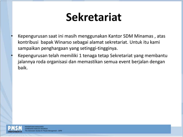 PMSM Laporan Pertanggungjawaban 2013 2016 revised | PPT