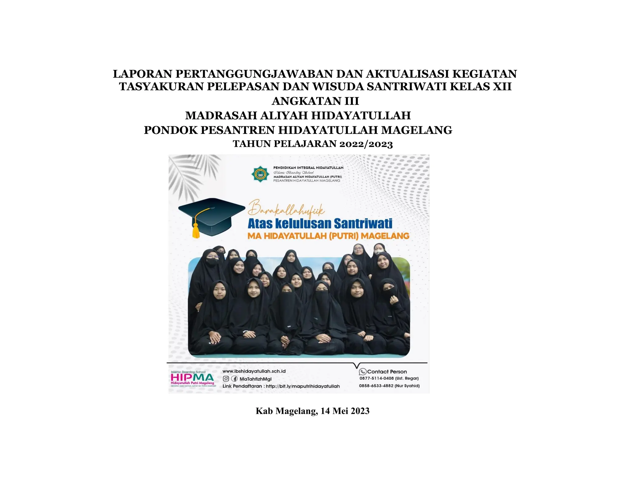 LPJ WISUDA 2022-2023 MA Hidayatullah Magelang.pdf