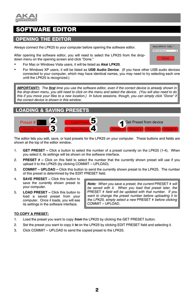 LPK25 Keyboard Controller Quickstart Guide | PDF | Digital Audio | Computer Software and ...