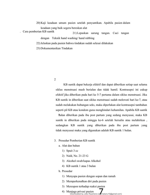 laporan pendahuluan KDPK Injeksi intra muskular | DOCX