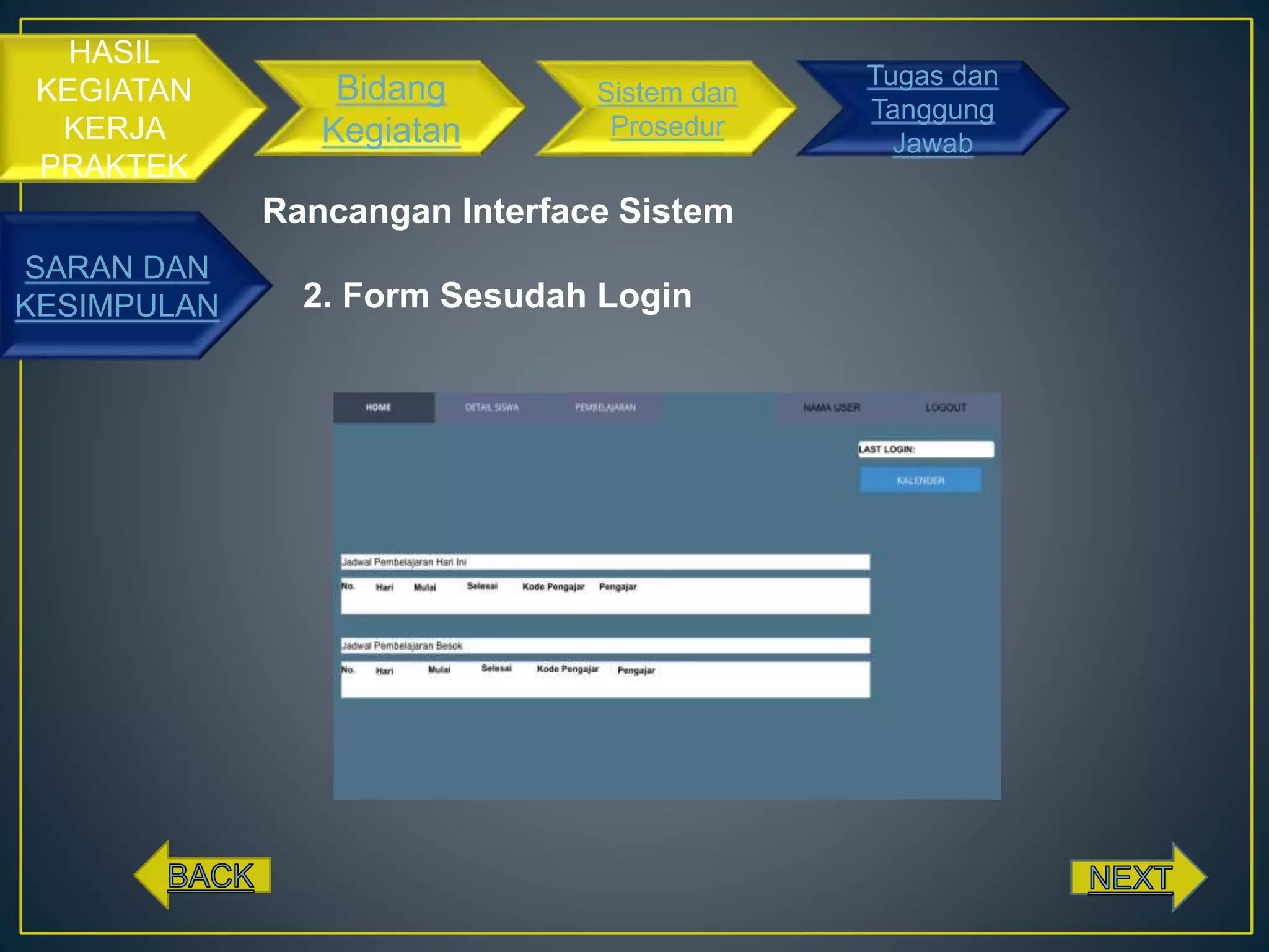 contoh analisa dan perancangan sistem absensi Siswa | PPTX