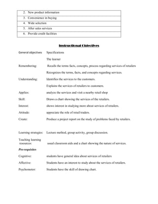 Lesson plan2017 | PDF