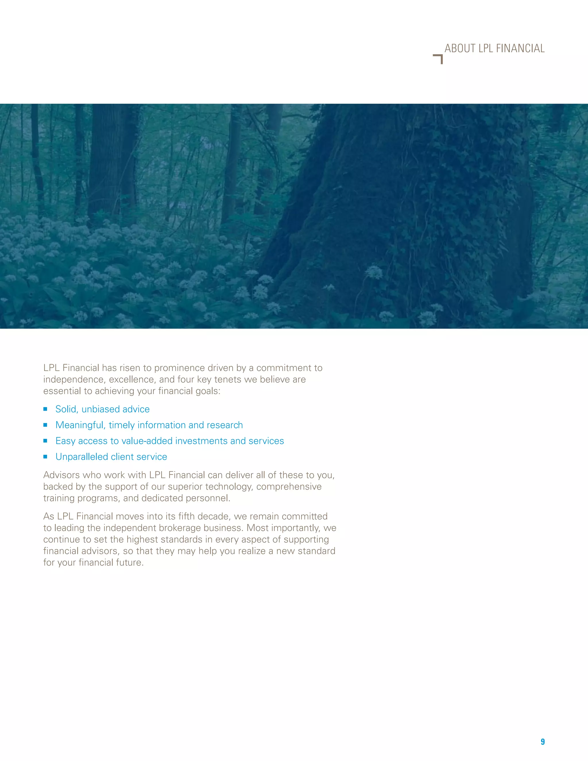 LPL Capabilities Brochure | PDF