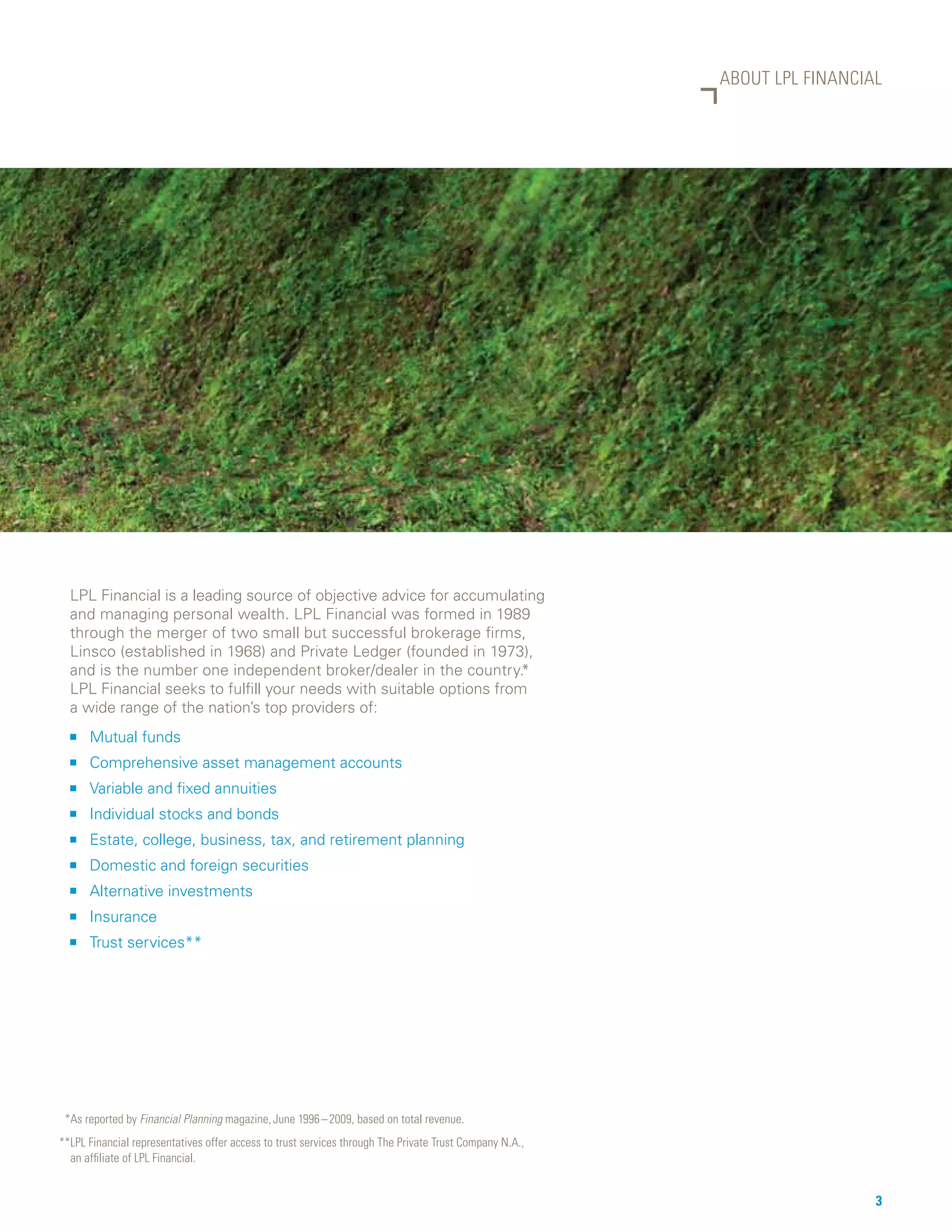 LPL Capabilities Brochure | PDF