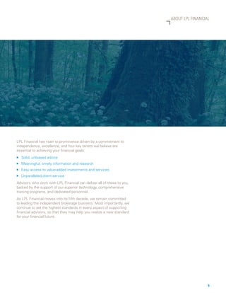 LPL Capabilities Brochure | PDF