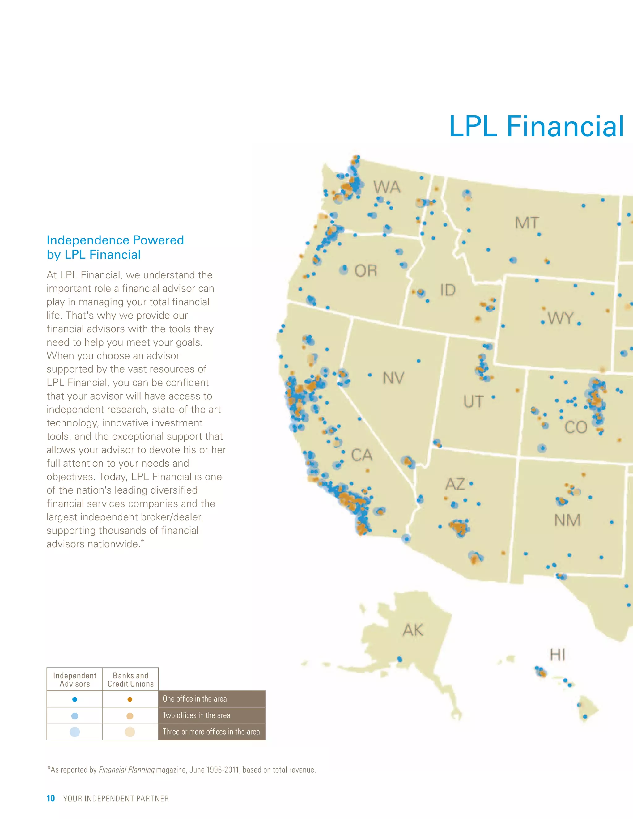 LPL Financial Capabilities Brochure Large Lpl | PDF