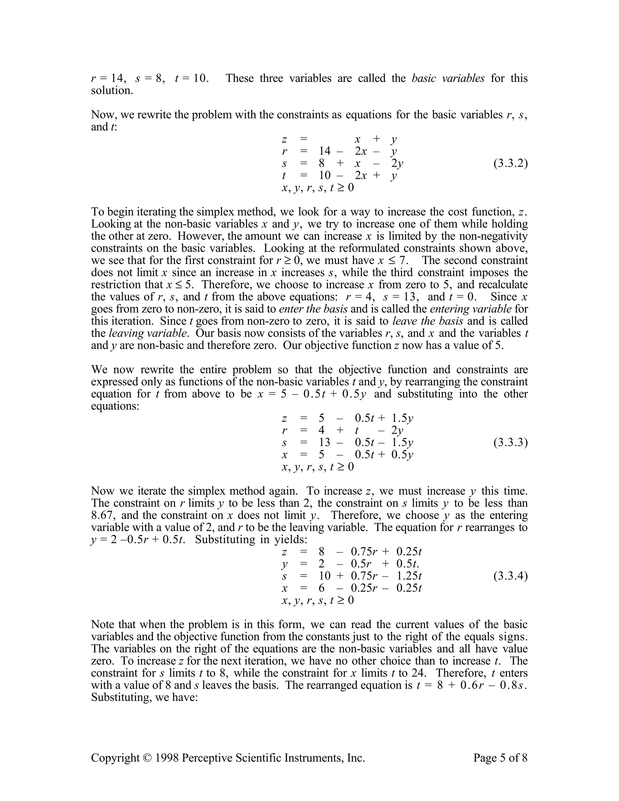 LP linear programming (summary) (5s) | PDF | Programming Languages | Computing