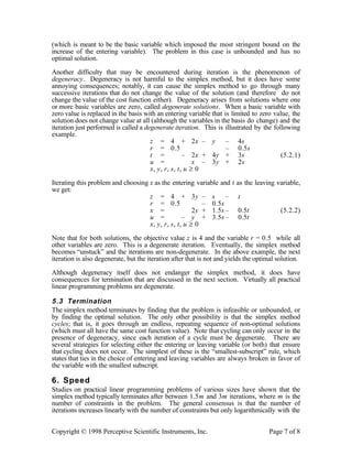 LP linear programming (summary) (5s) | PDF | Programming Languages | Computing