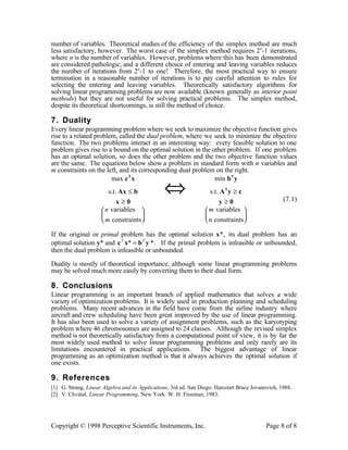 LP linear programming (summary) (5s) | PDF | Programming Languages | Computing