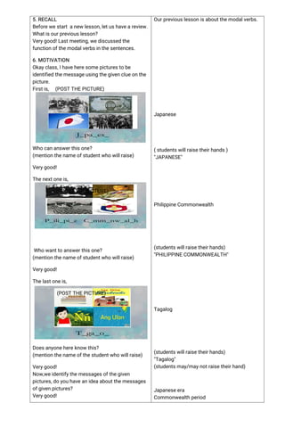 Feature of Literature during the period of emergence Lesson Plan | PDF