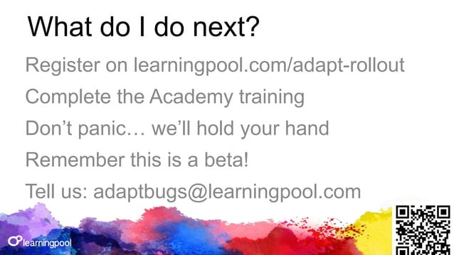 Adapt Learning at Learning Pool Live | PPT