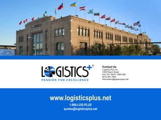 Logistics Plus® LTL Freight Solutions | PPT
