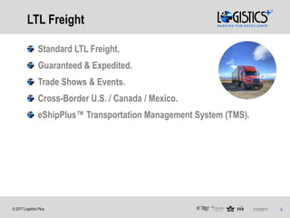 Logistics Plus® LTL Freight Solutions | PPTX