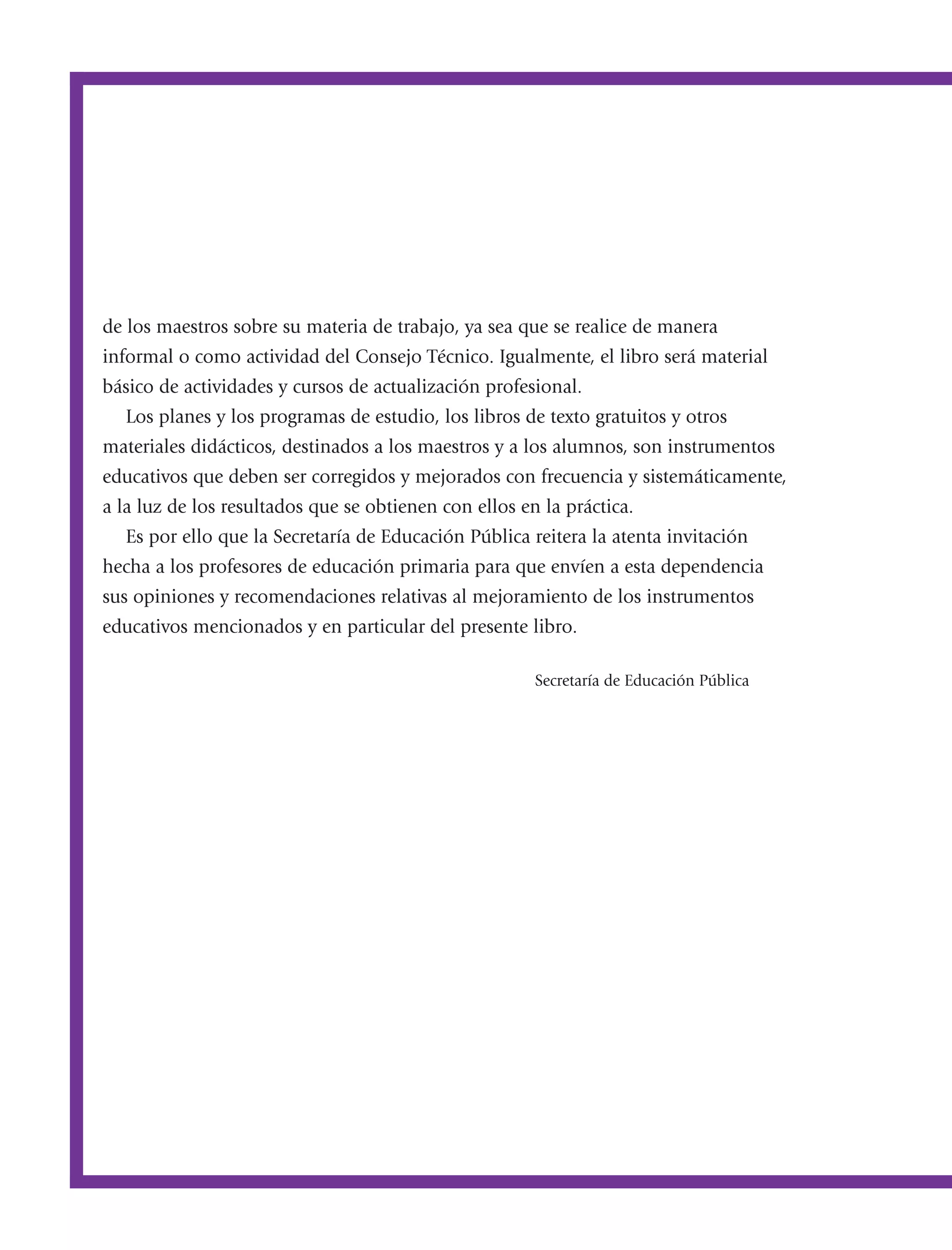 Libro para el maestro Espanol 3er grado primaria | PDF